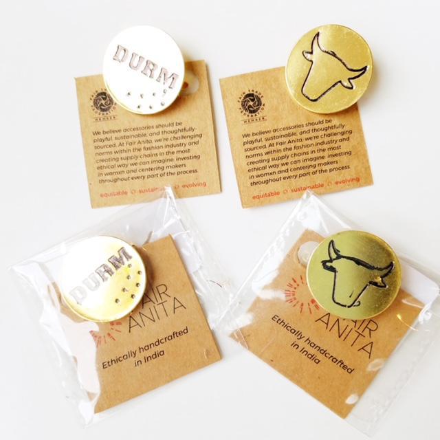 BULL CITY PIN – Bull City Fair Trade